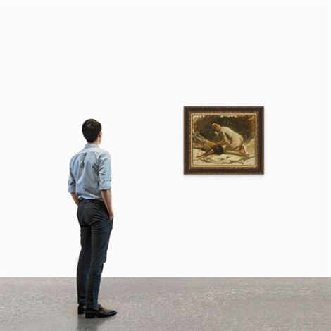 STUDY FOR SAMSON AND DELILAH CIRCA 1901-1902 E. 190726, by Max ...